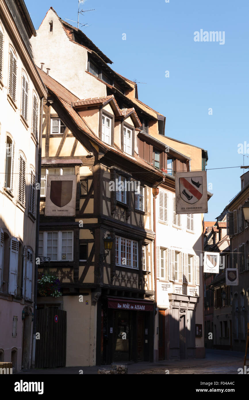 Traditional timber framed building, Strasbourg Stock Photo - Alamy