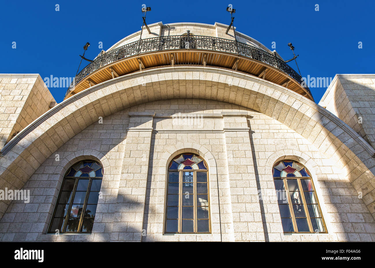 Israel, Jerusalem, the Hurva synagogue Stock Photo - Alamy