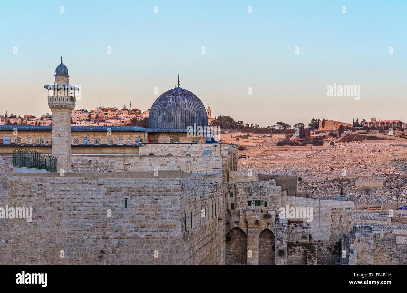 Israel, Jerusalem,view of the Al-Aqsa mosque Stock Photo - Alamy