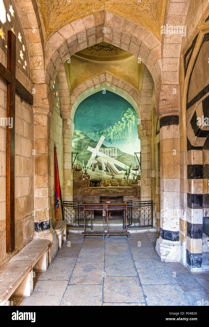 Israel, Jerusalem, the Flagellation Sanctuary Stock Photo - Alamy