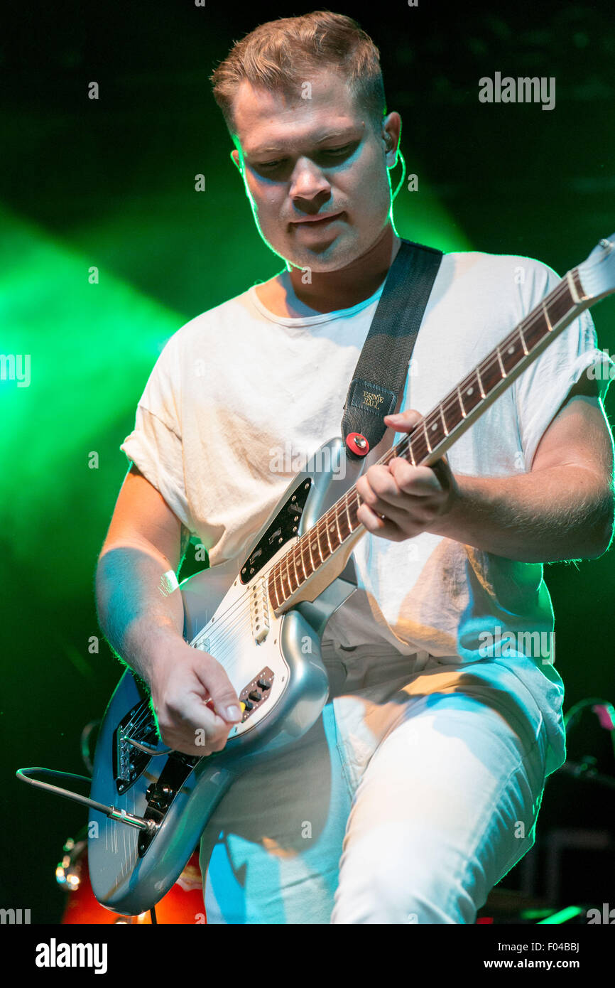 Milwaukee, Wisconsin, USA. 5th Aug, 2015. Guitarist CONNOR DOYLE ...