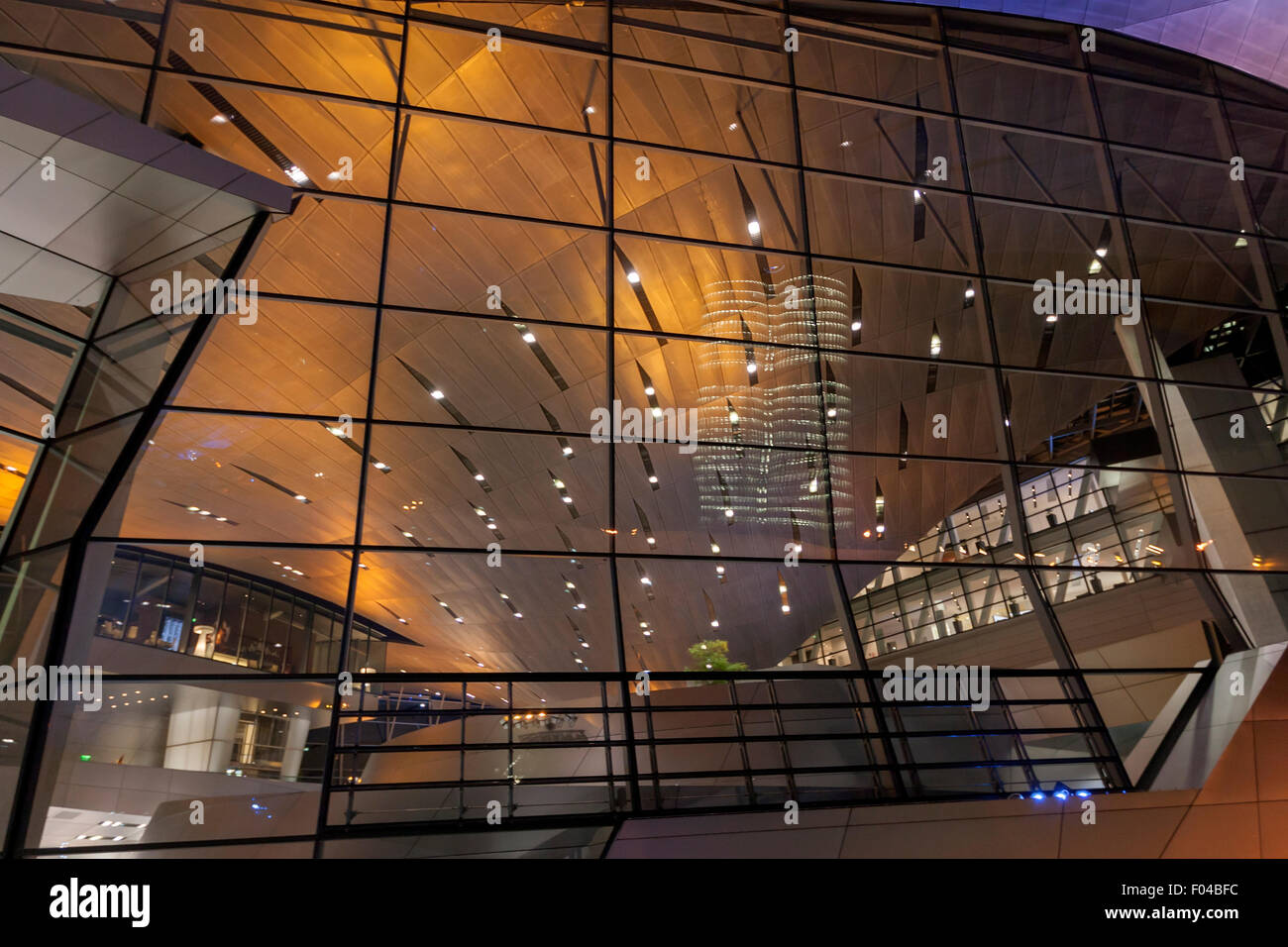 Inside BMW Welt, BMW delivery centre in Munich, designed by Professor ...