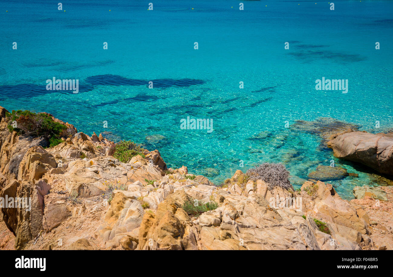cala corsara in isle of Spargi,Sardinia Stock Photo - Alamy