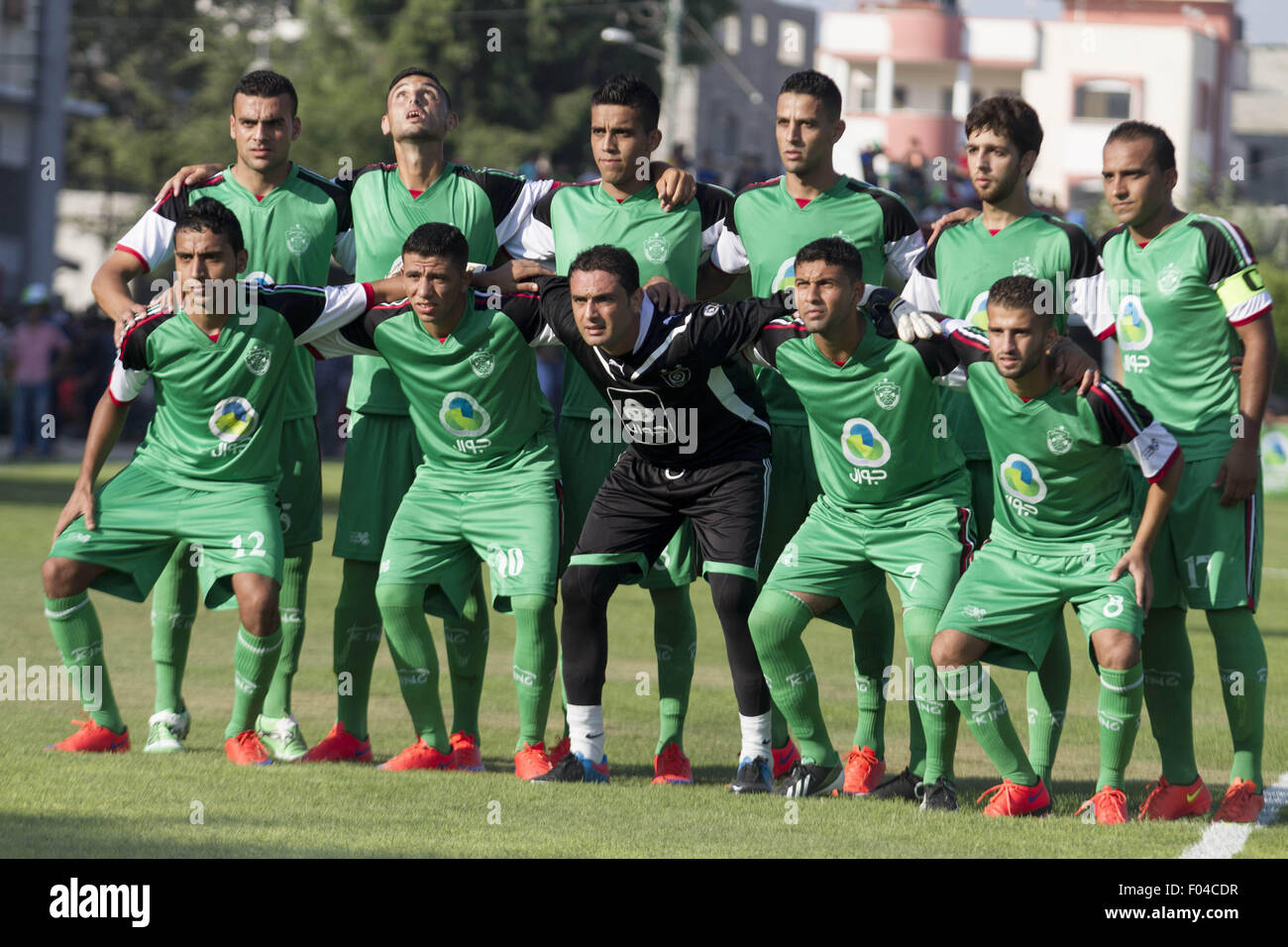 Gaza City, The Gaza Strip, Palestine. 6th Aug, 2015. Etihad al-Shejaiya ...