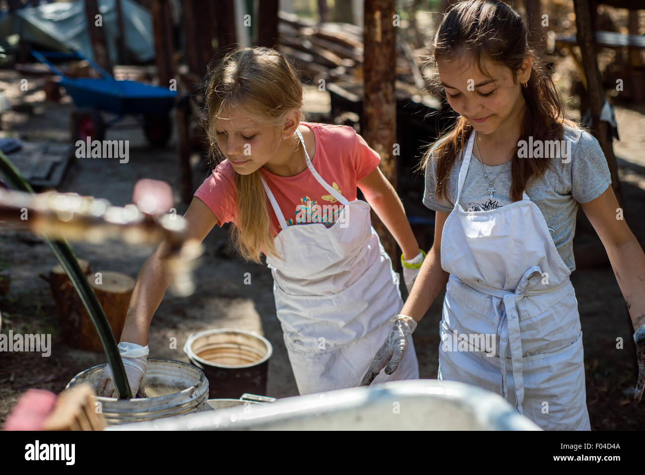 Summer camp helper hi-res stock photography and images - Alamy