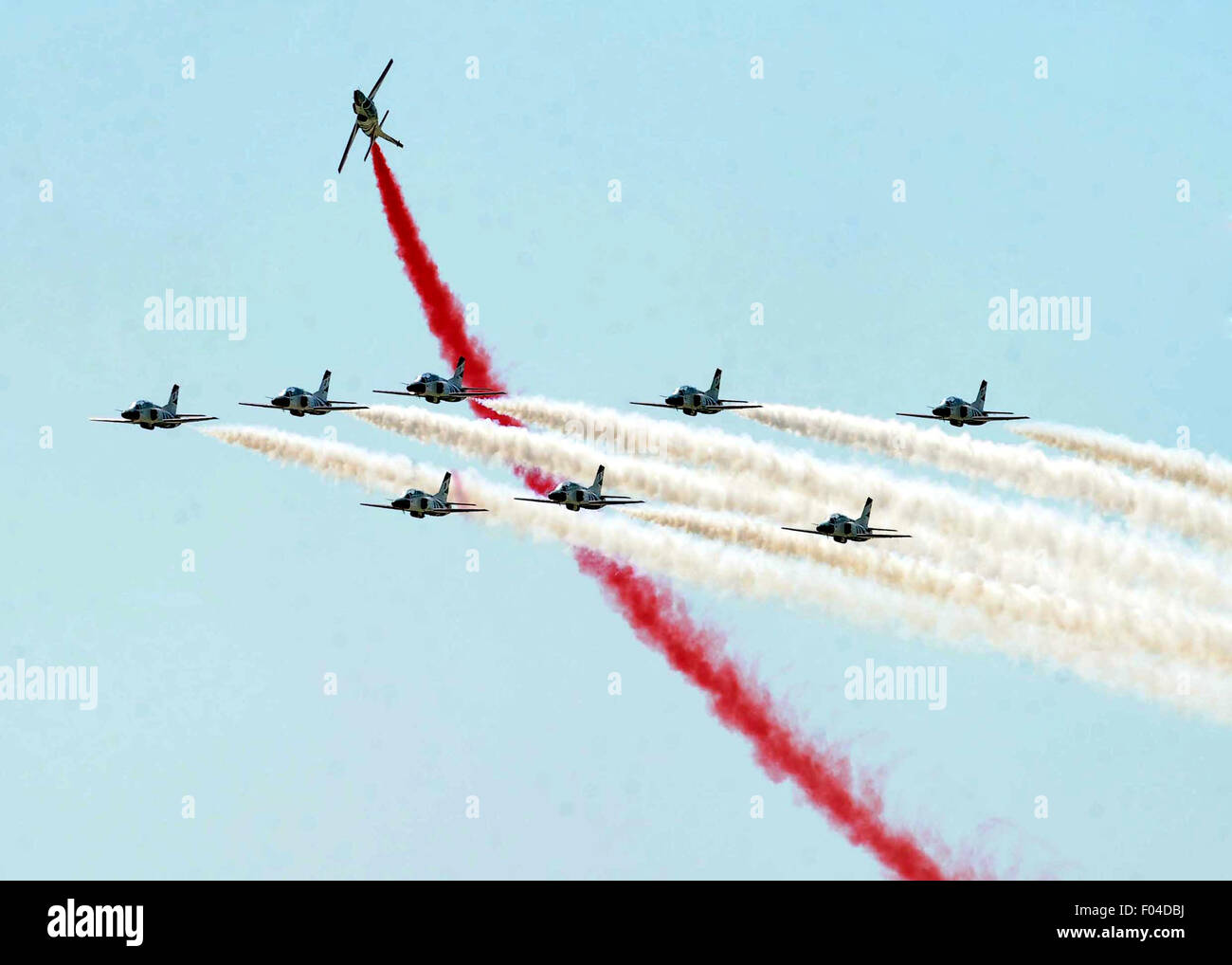 Ismailia, Ismailia, Egypt. 6th Aug, 2014. Egyptian air force planes ...