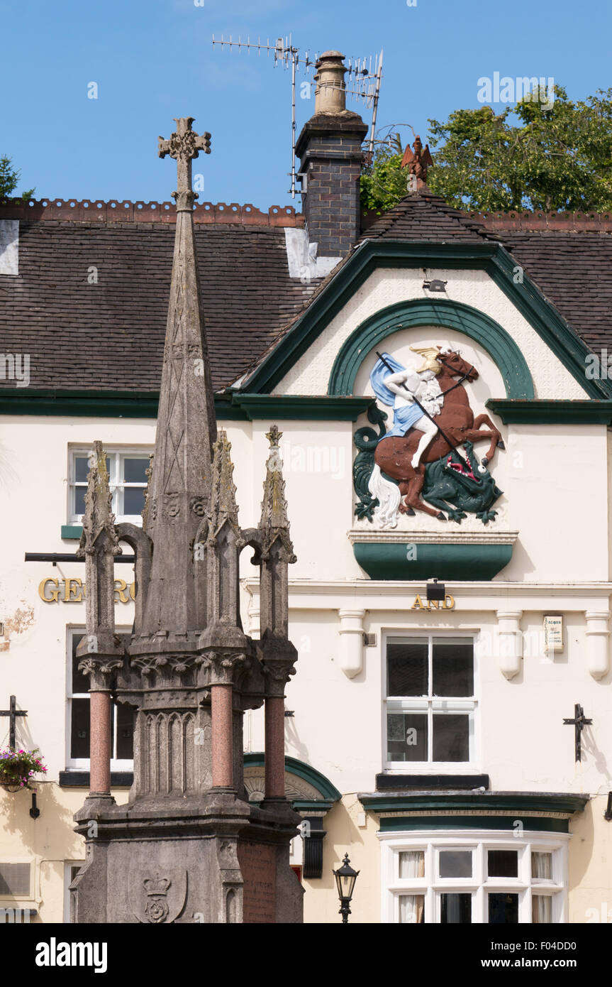 Ashbourne market cross hi-res stock photography and images - Alamy