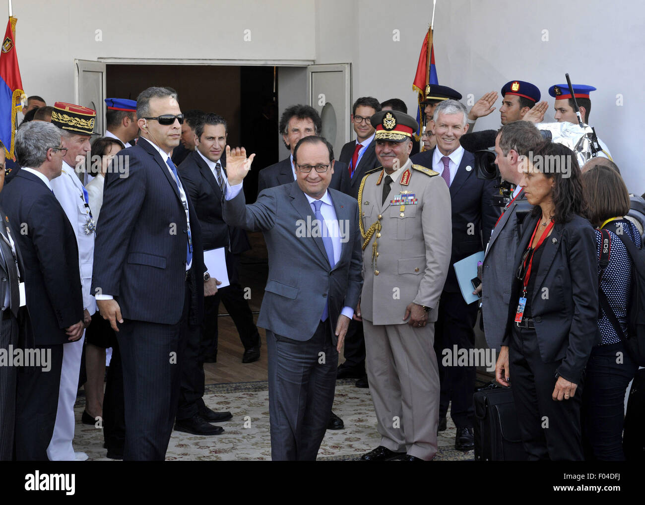 Ismailia, Ismailia, Egypt. 6th Aug, 2015. Visitors attend the ...