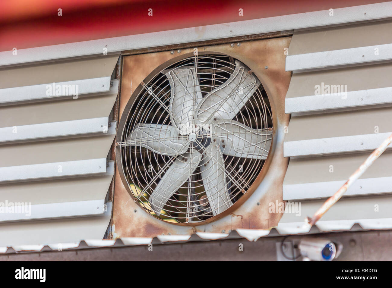 Old dirty ventilation fan Stock Photo - Alamy