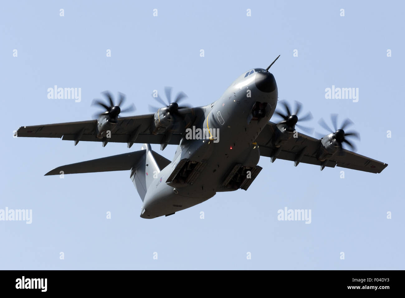 First ever Airbus A400M in Malta, Royal Air Force RAF ZM402 Stock Photo ...