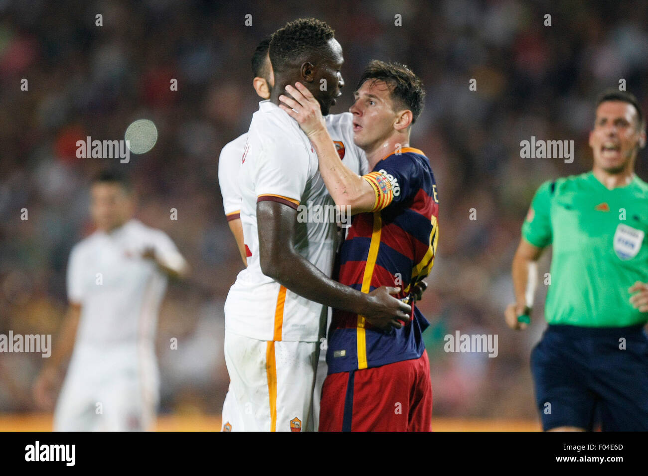 Nou Camp, Barcelona, Spain. 05th Aug, 2015. The Joan Gamper Cup played ...