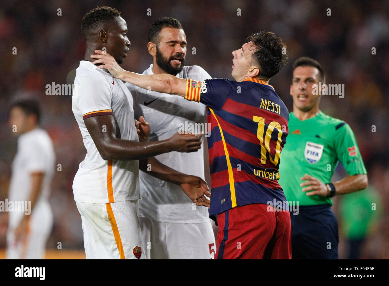 Nou Camp, Barcelona, Spain. 05th Aug, 2015. The Joan Gamper Cup played ...