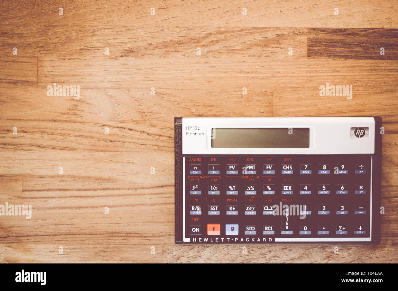 Hp 12c platinum calculator hi-res stock photography and images - Alamy