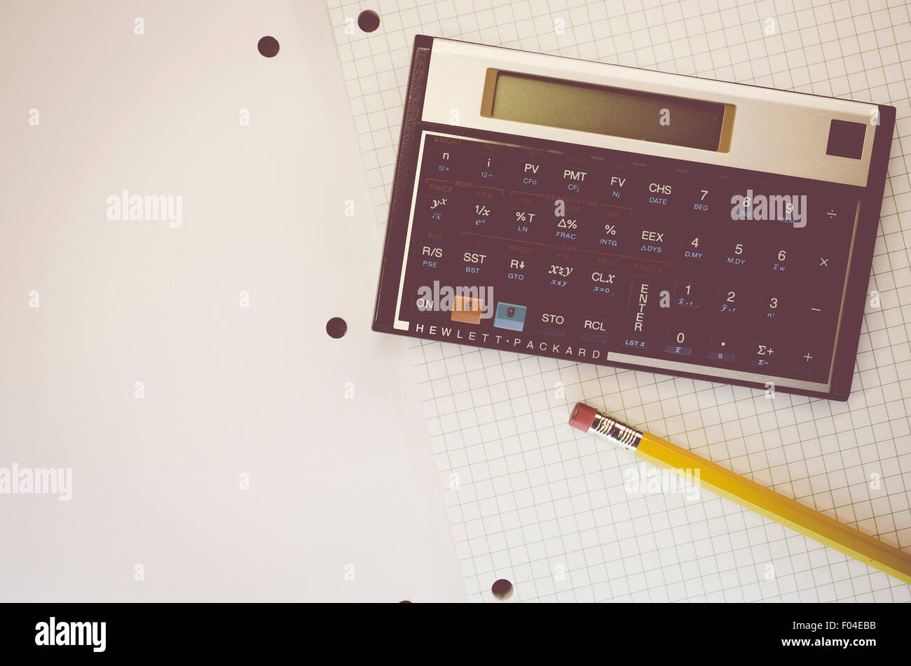 Hp 12c financial calculator hi-res stock photography and images - Alamy