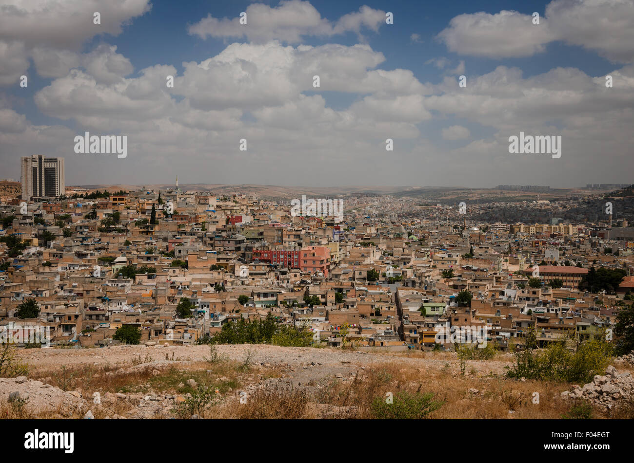Panoramic view of Urfa city Stock Photo - Alamy