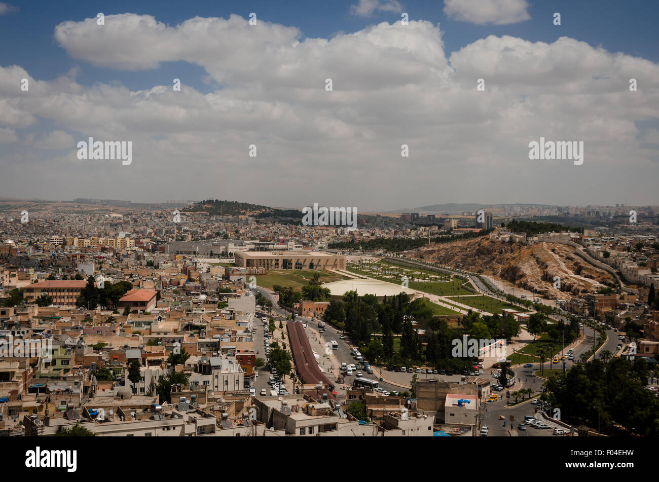 Panoramic view of Urfa city Stock Photo - Alamy