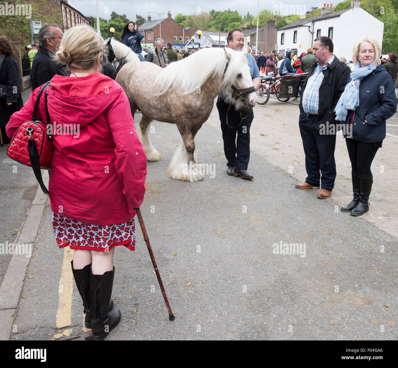 Appleby horse fair, Appleby-in-Westmorland, Cumbria Stock Photo - Alamy