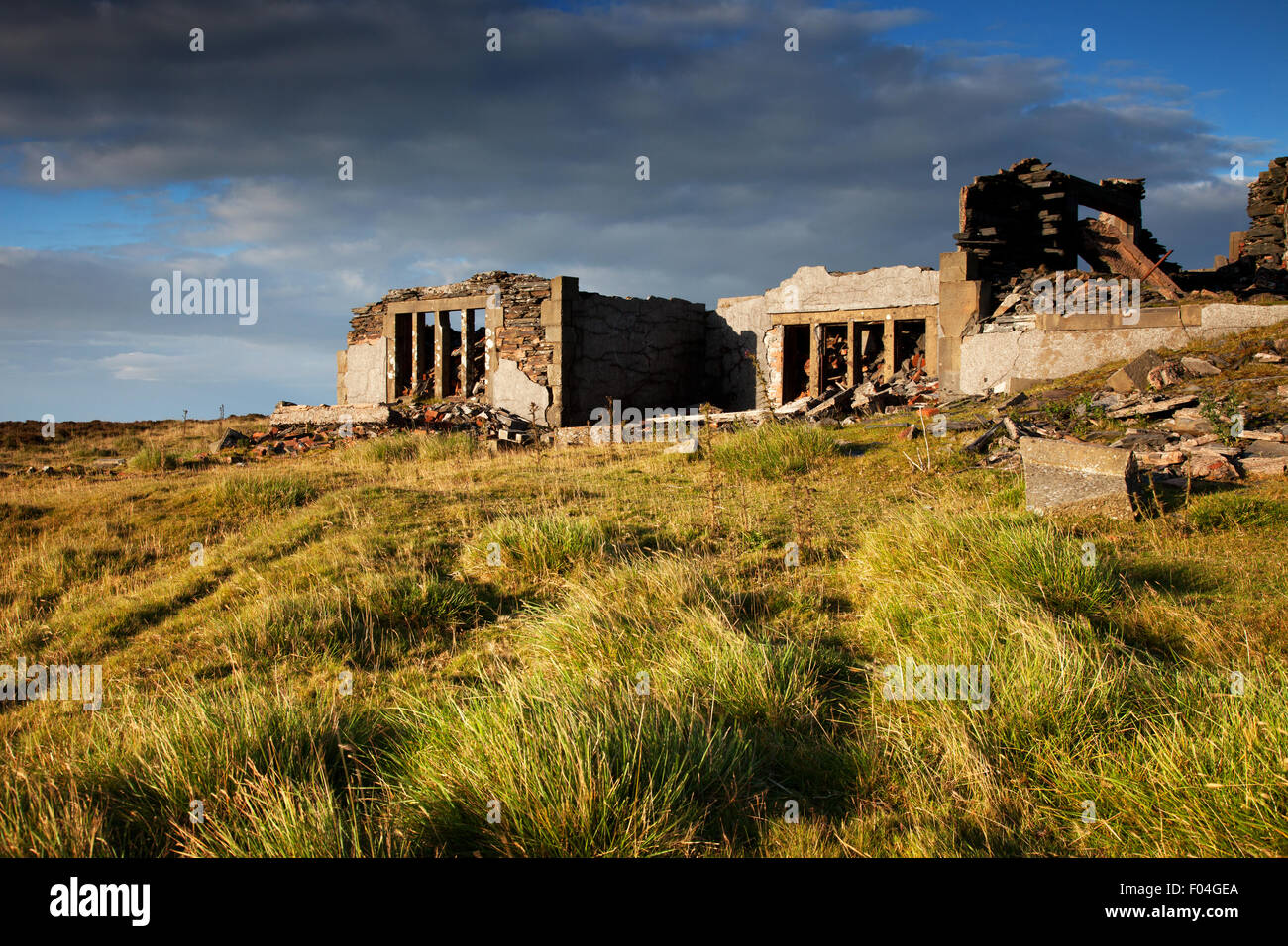 Photograph by © Jamie Callister. The Ruins of Haunted Gwylfa Hiraethog ...