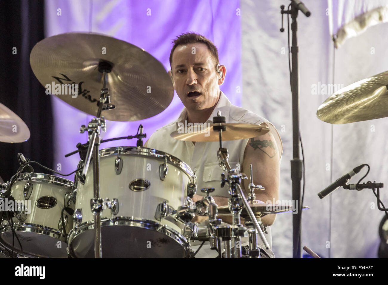 Clarkston, Michigan, USA. 5th Aug, 2015. JIMMY CHAMBERLIN of the ...