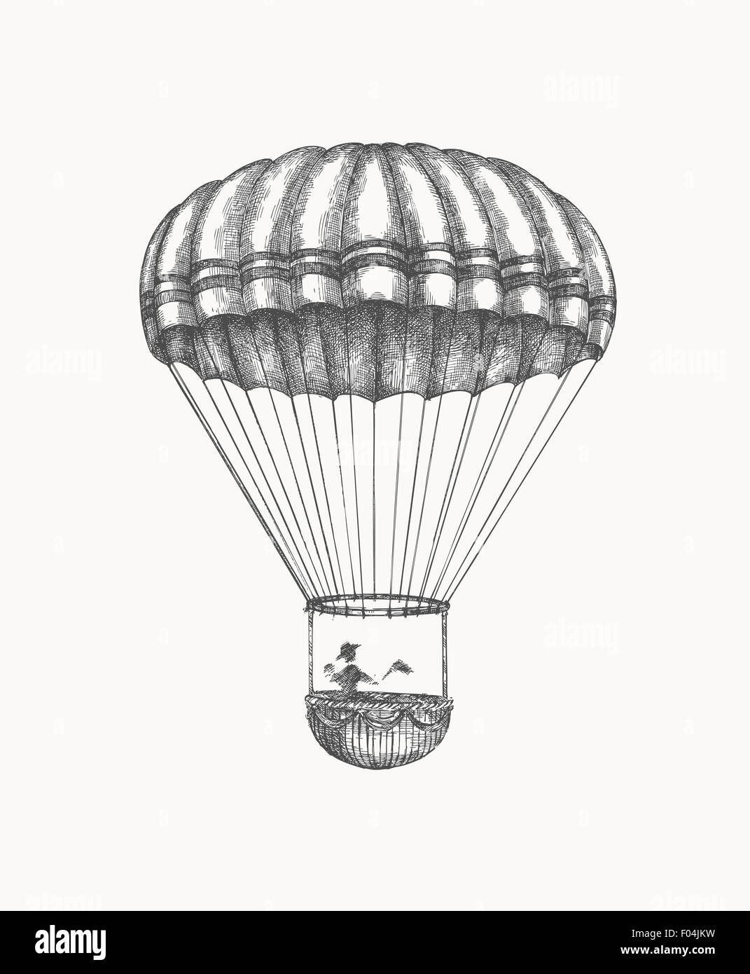 Parachute Drawing