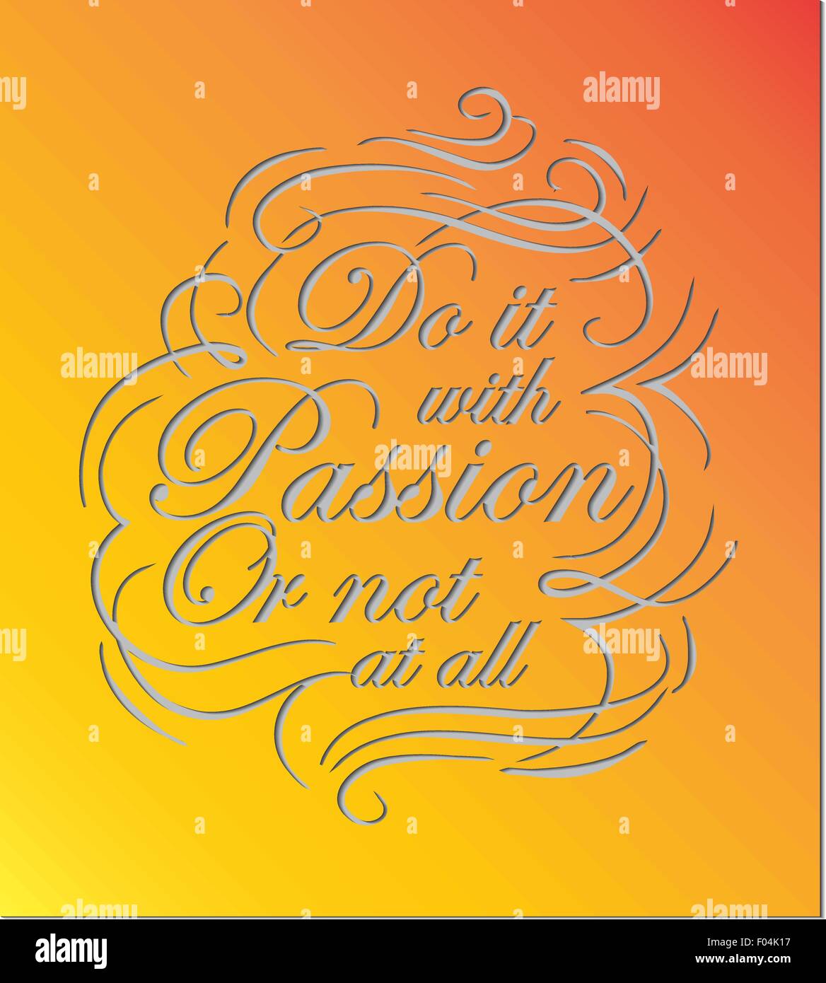 Inspirational and encouraging quote design Stock Vector Image & Art - Alamy