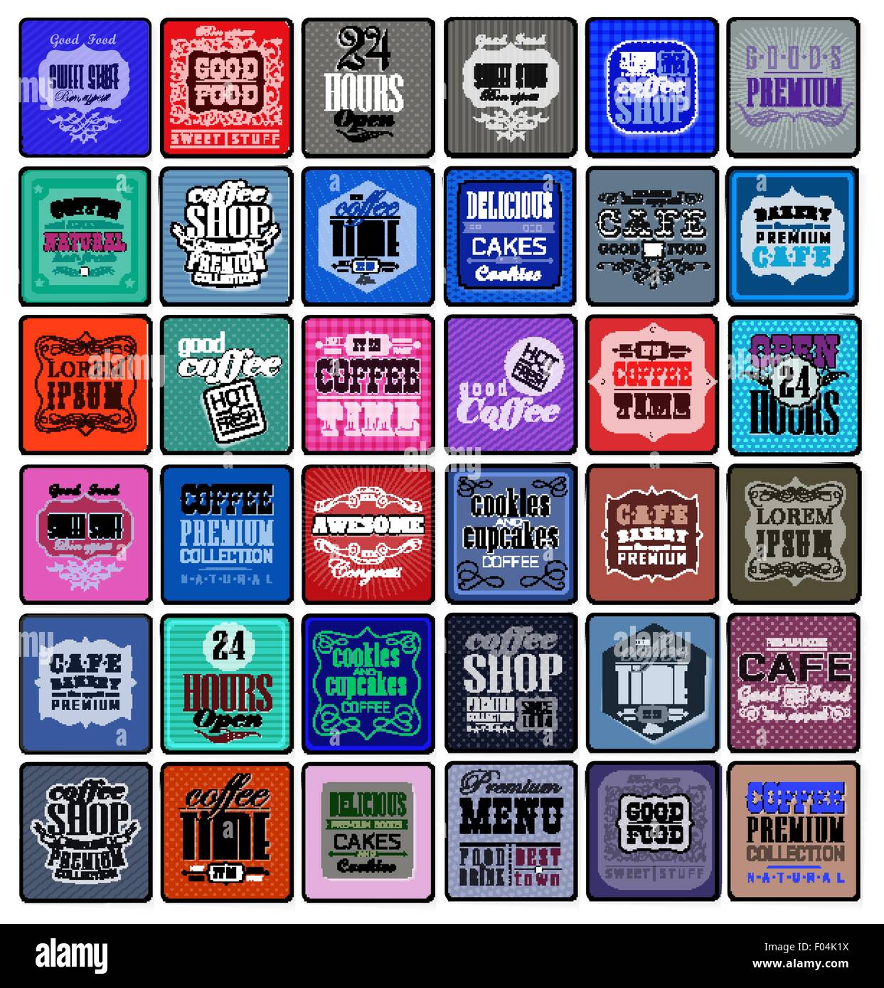 Black shopping labels grunge hi-res stock photography and images - Alamy