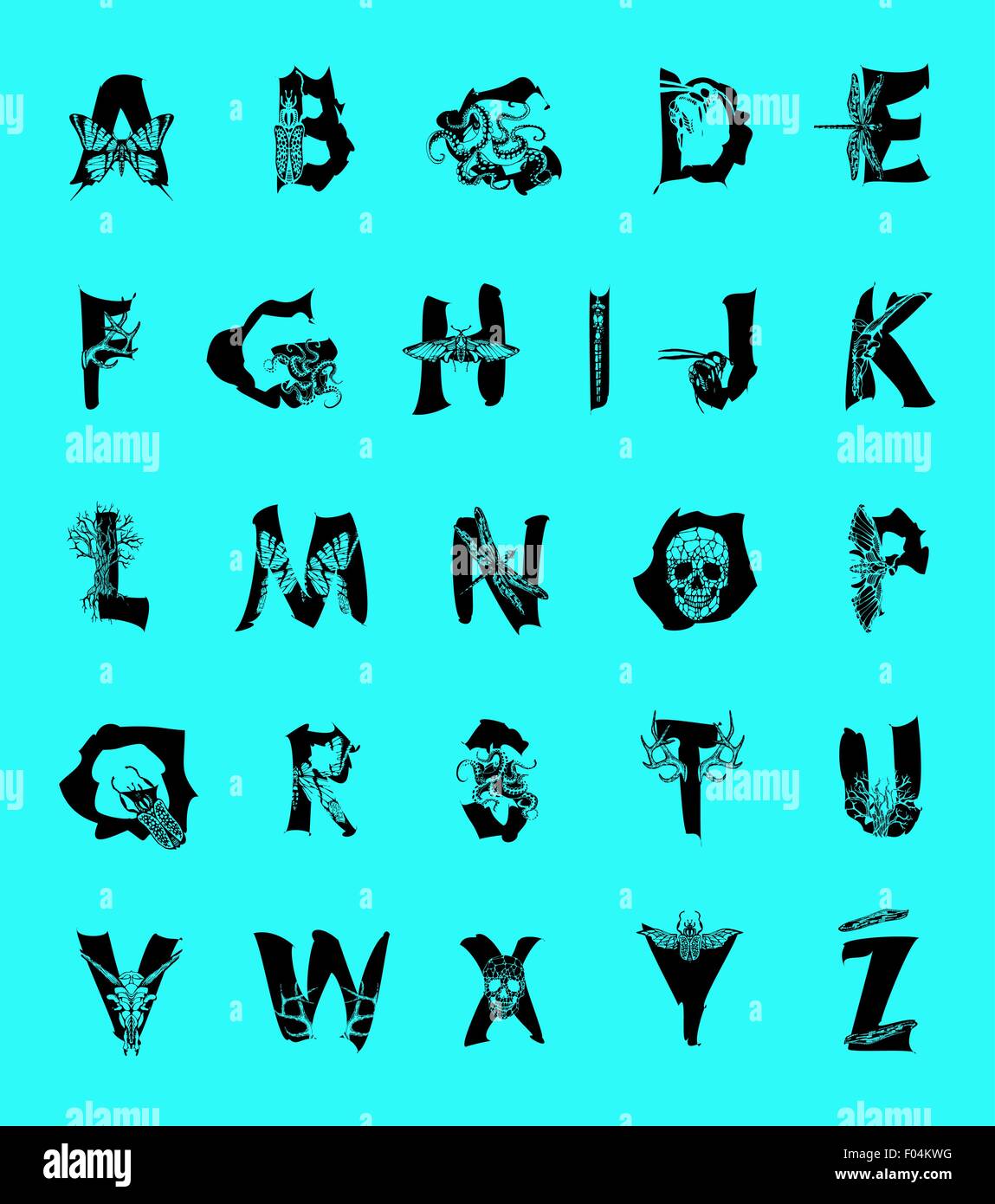 Polygonal geometric font Stock Vector Image & Art - Alamy