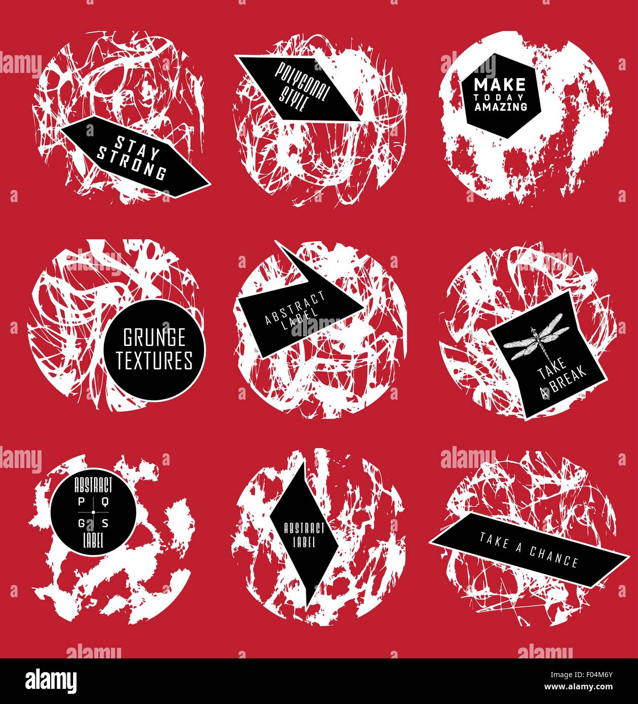 Abstract set of blobs, splash, labels Stock Vector Image & Art - Alamy