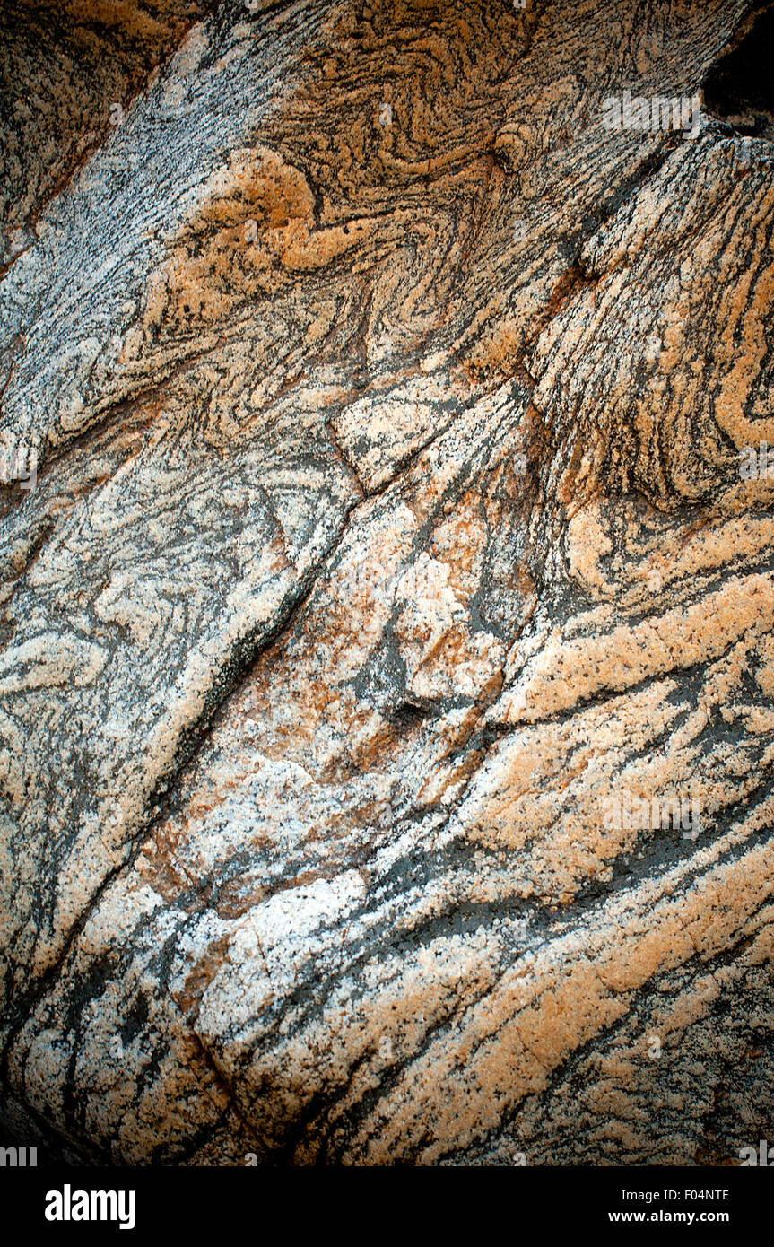 Fascinating river rock patterns along the North Fork of Lake Creek near ...