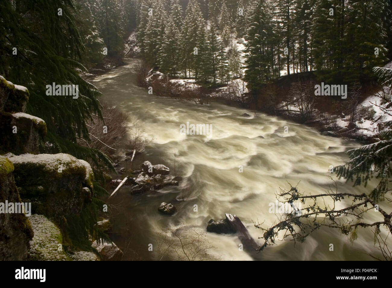 Rogue Wild and Scenic River at Rogue River Gorge, Rogue River National ...