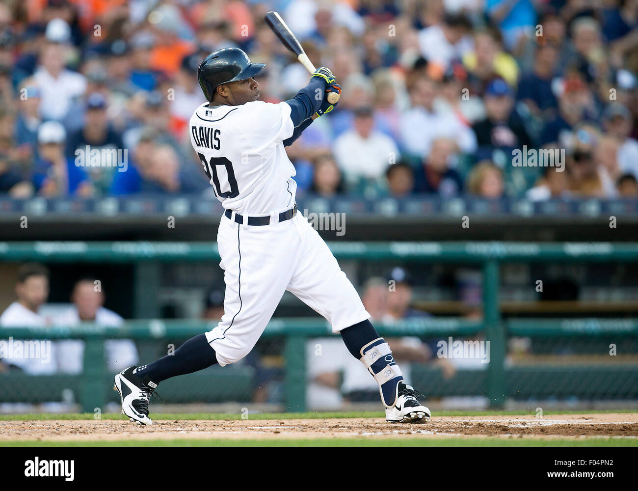 Detroit, Michigan, USA. 04th Aug, 2015. Detroit Tigers outfielder Rajai ...