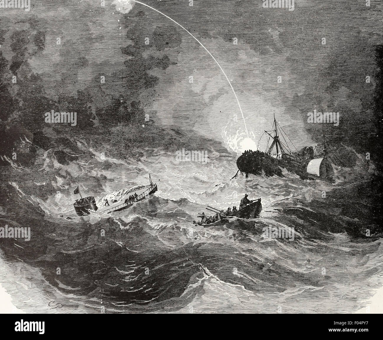 The loss of the USS Monitor - Gallant attempt of the officers and crew ...