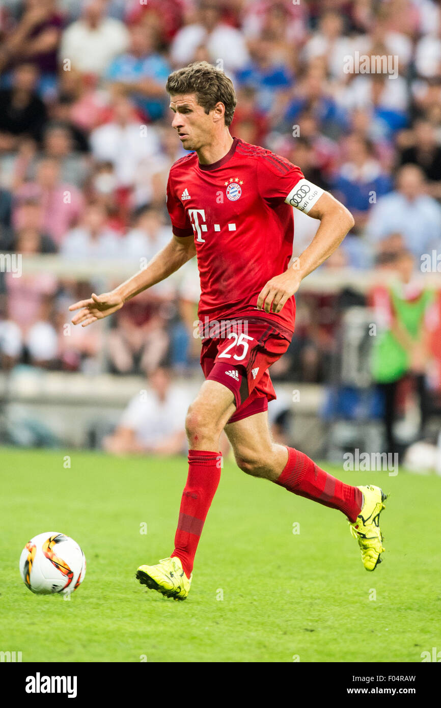 Munich, Germany. 4th Aug, 2015. Thomas Muller (Bayern) Football/Soccer ...