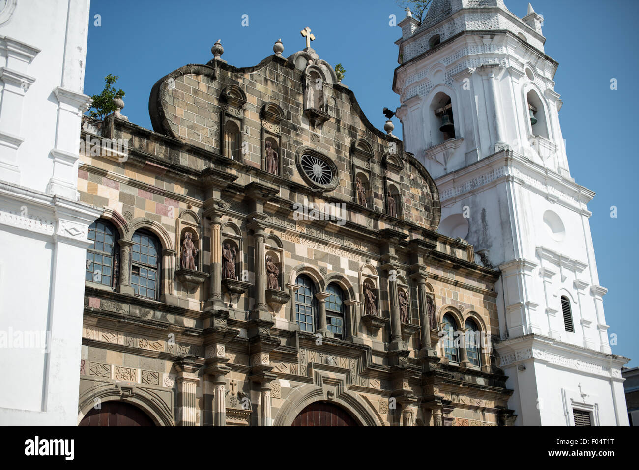 Metropolitan Cathedral Facade Panama City Panama // PANAMA CITY, Panama ...