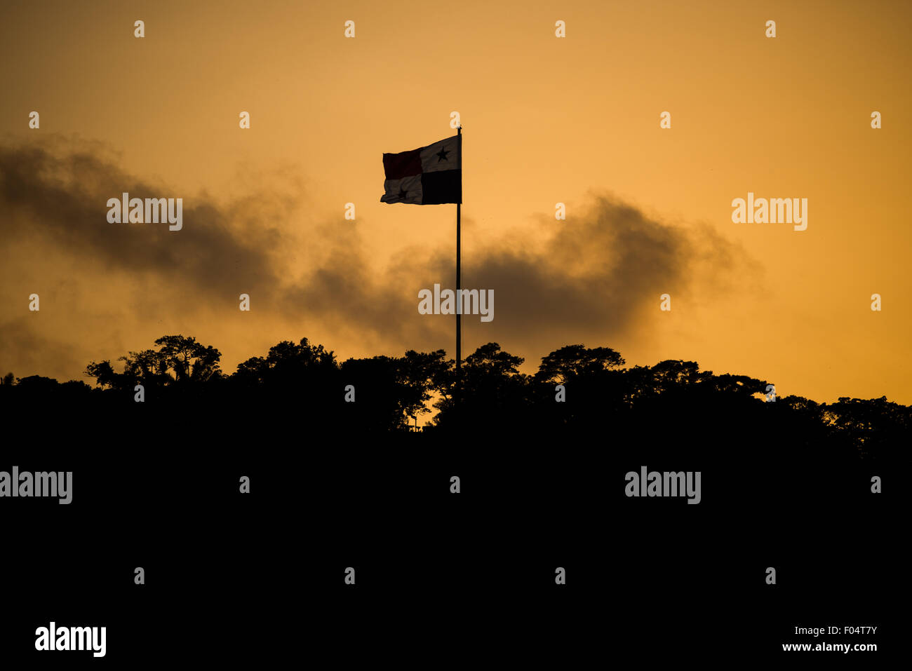 Ancon hill flag hi-res stock photography and images - Alamy