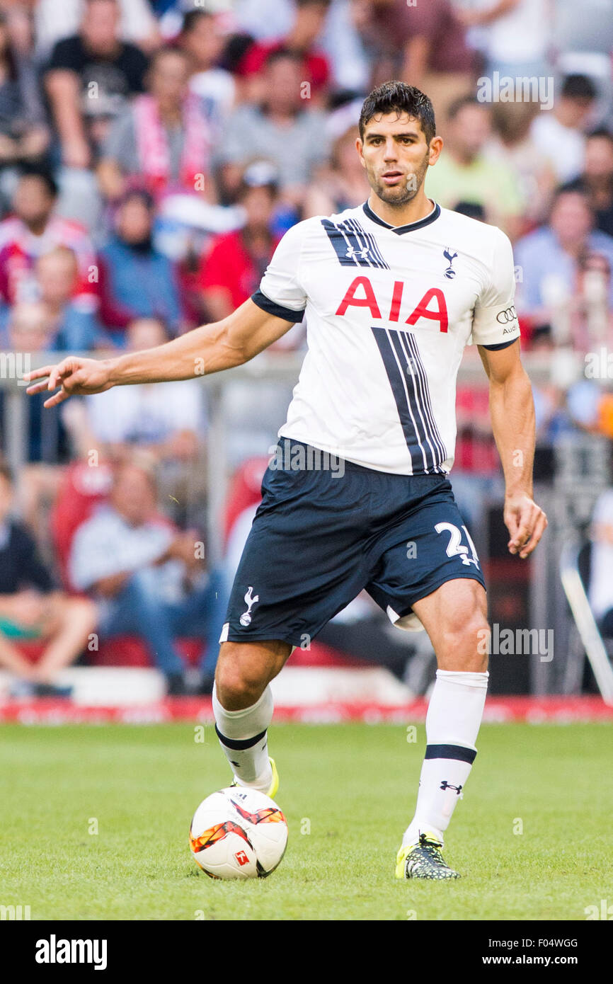 Munich, Germany. 5th Aug, 2015. Federico Fazio (Totteham) Football ...