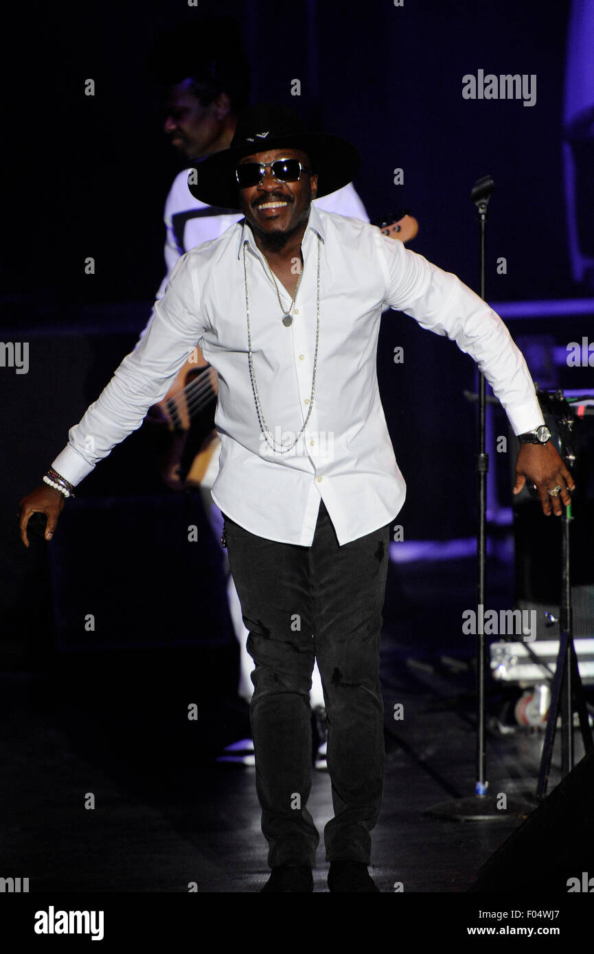Philadelphia, Pennsylvania, USA. 6th Aug, 2015. Grammy award winner, R ...