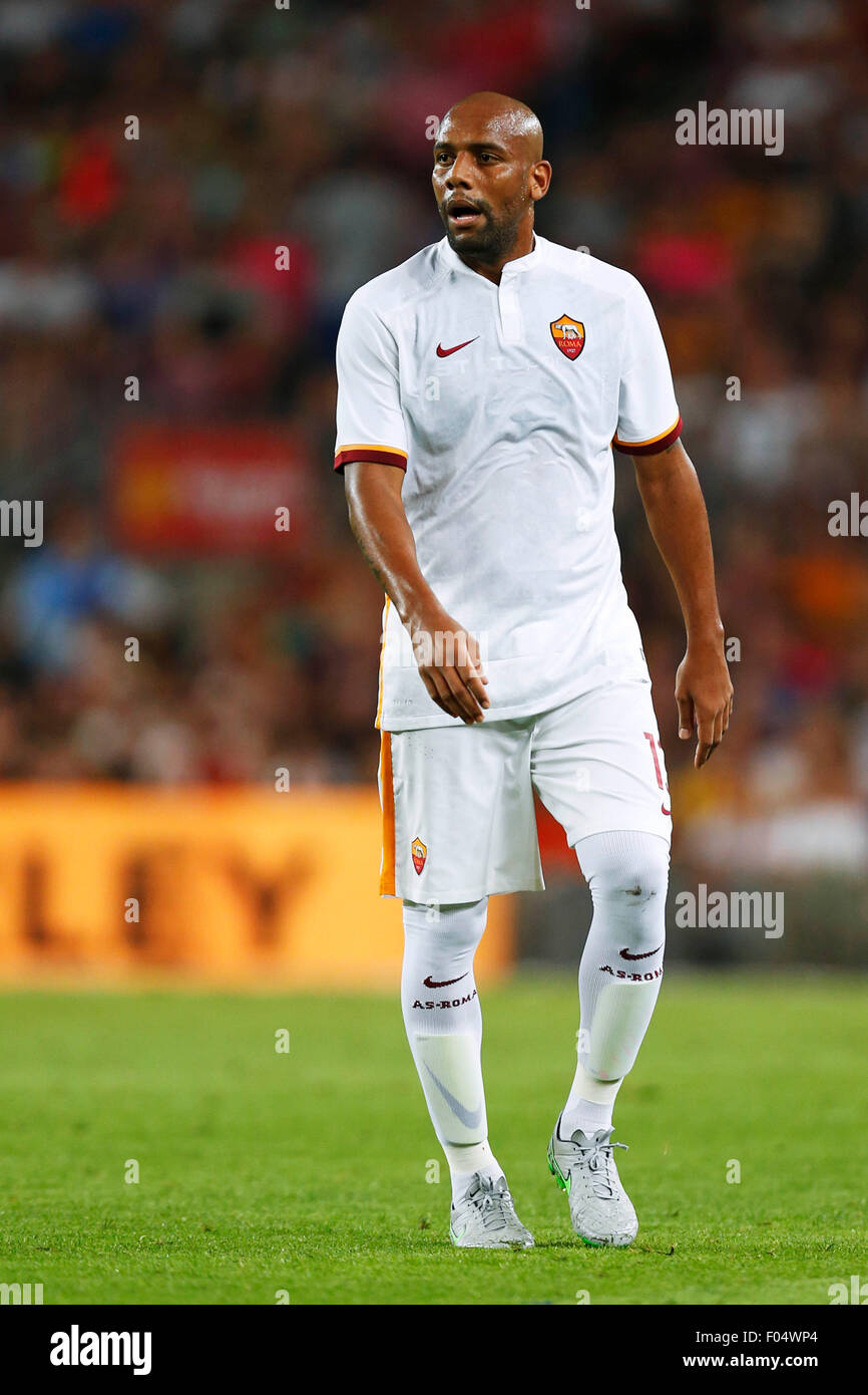 Barcelona, Spain. © D. 5th Aug, 2015. Maicon (Roma) Football/Soccer ...