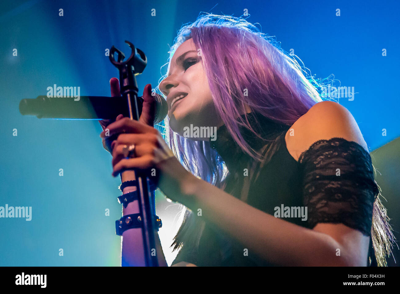 Detroit, Michigan, USA. 6th Aug, 2015. ARIEL LEVITAN of MXMS performing ...