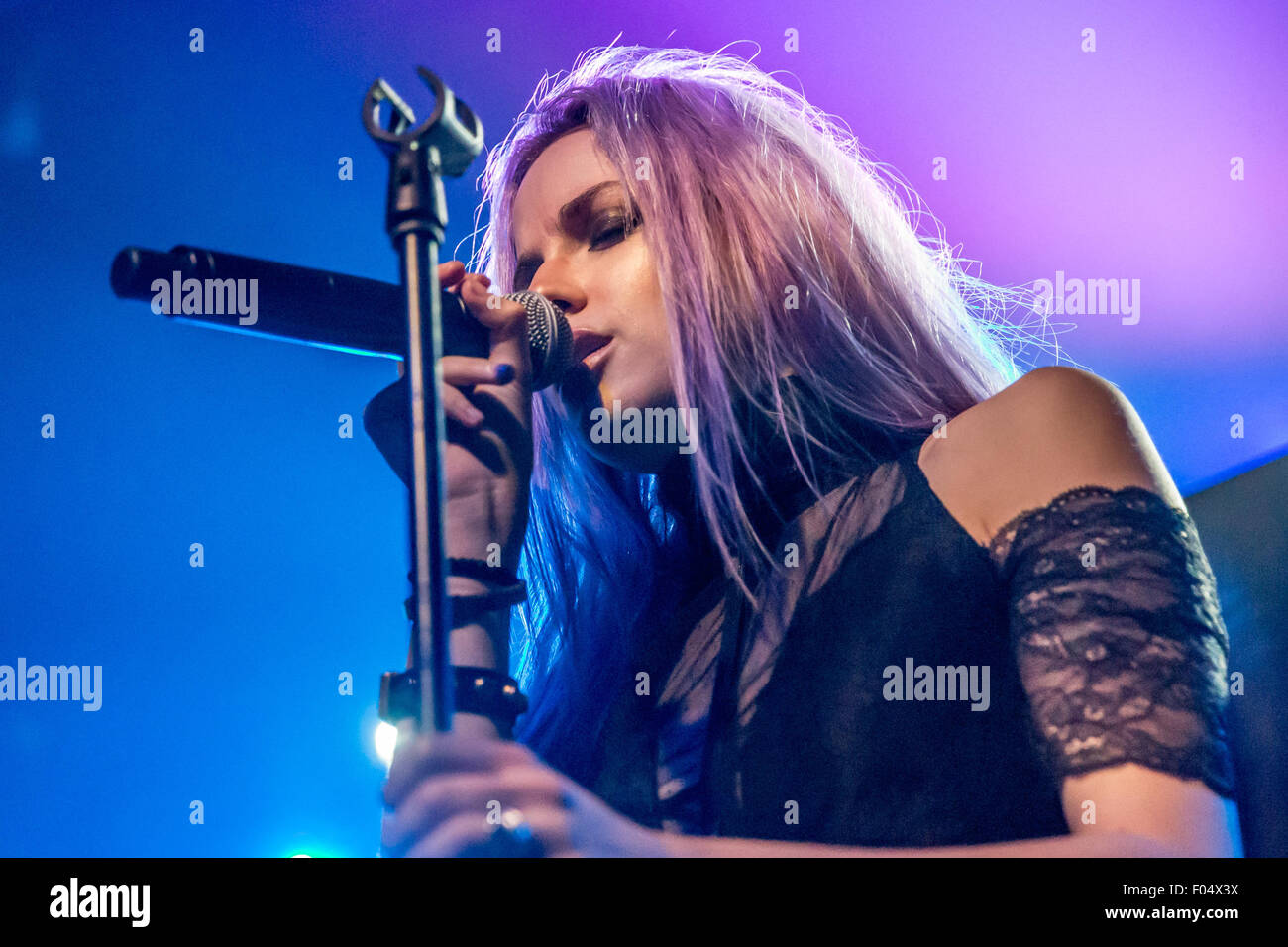 Detroit, Michigan, USA. 6th Aug, 2015. ARIEL LEVITAN of MXMS performing ...