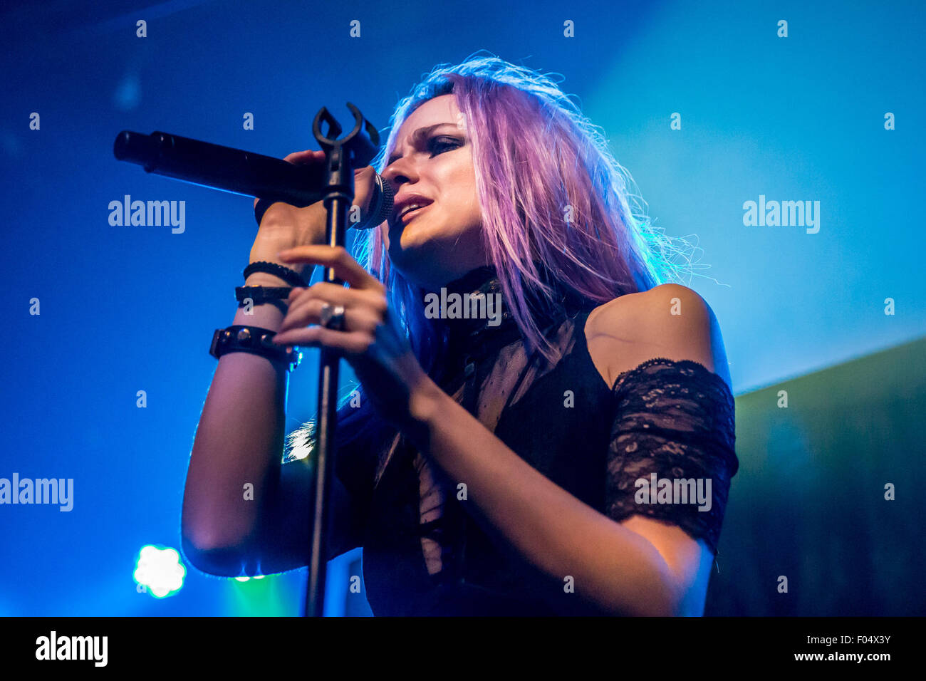 Detroit, Michigan, USA. 6th Aug, 2015. ARIEL LEVITAN of MXMS performing ...