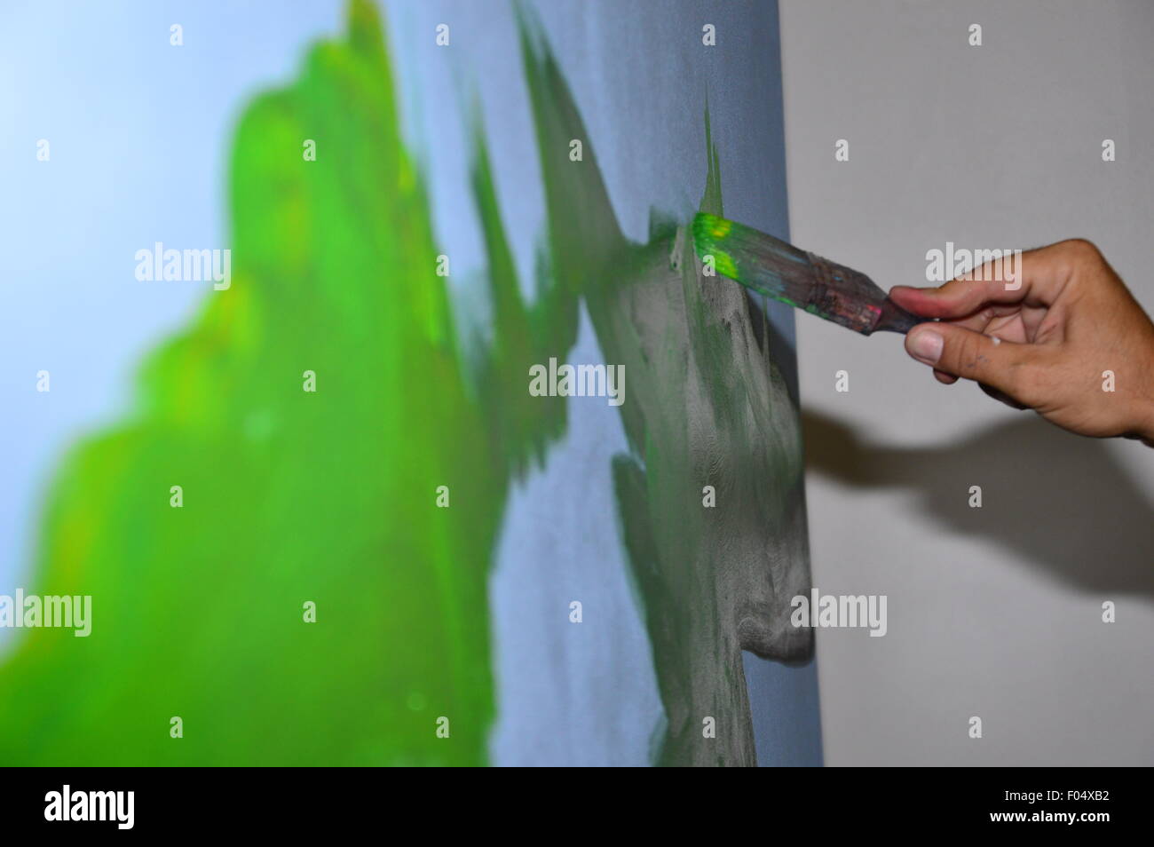 Speed painting hi-res stock photography and images - Alamy