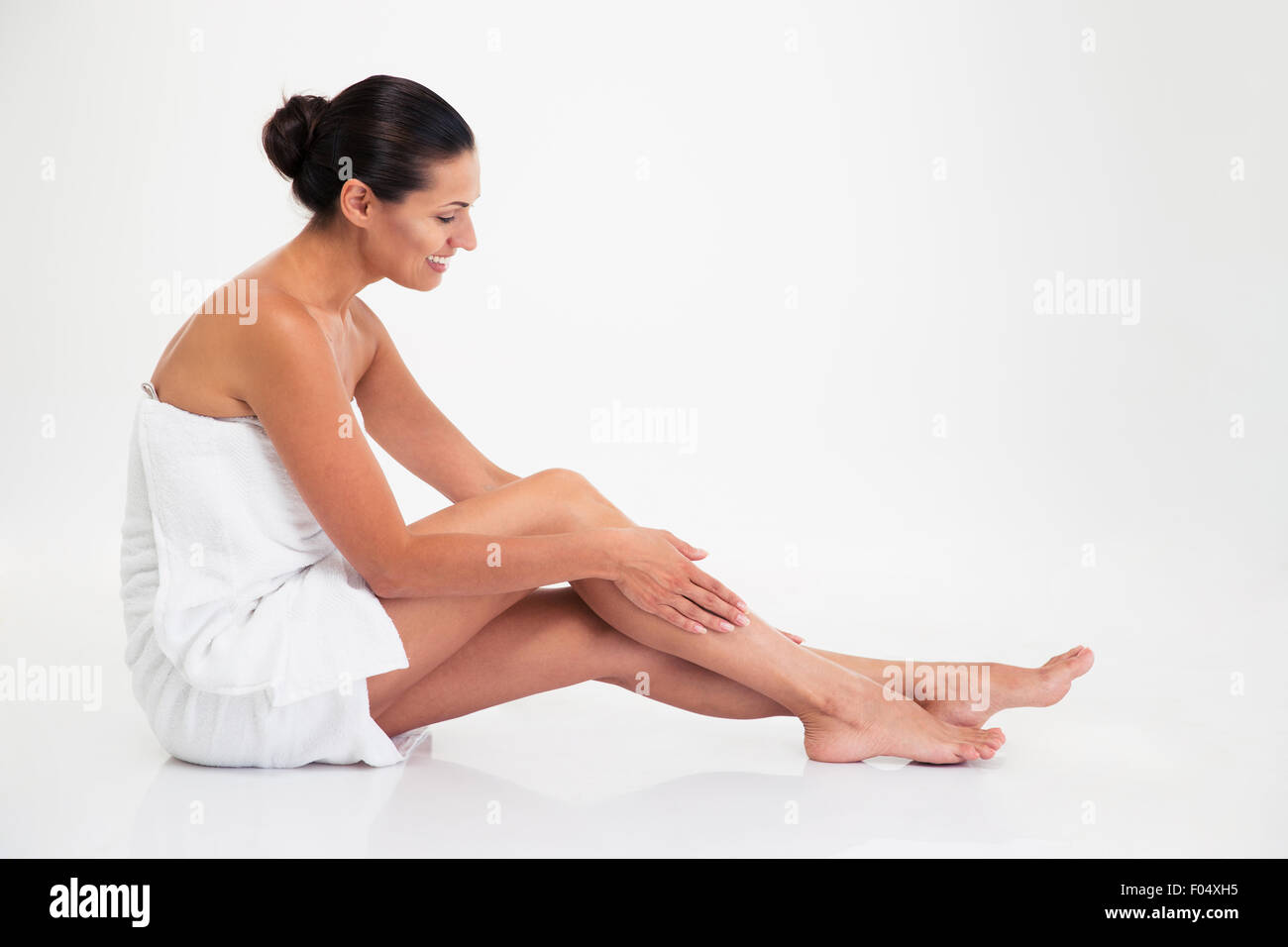 Sitting On Floor Side