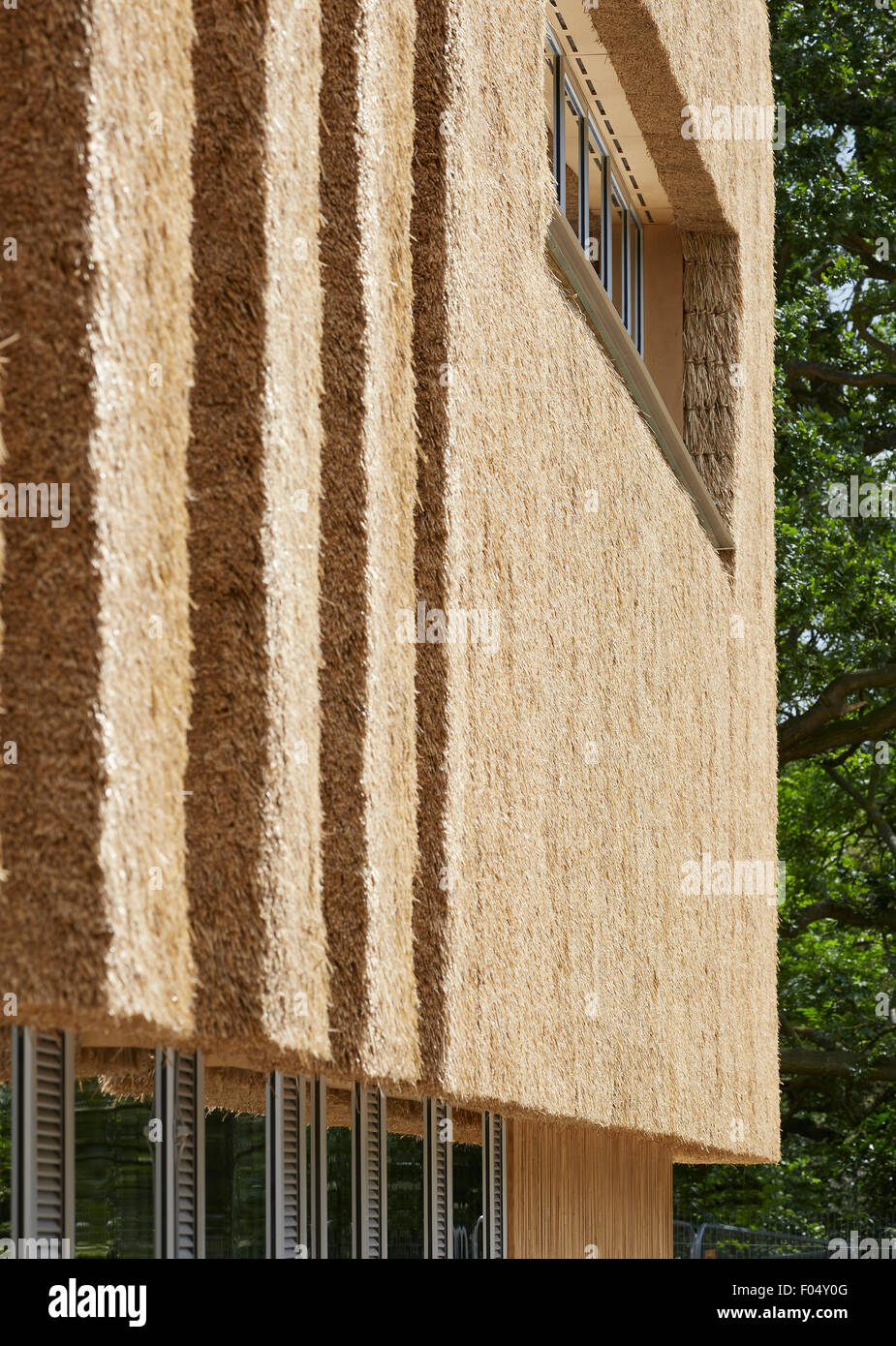 Thatch Facade Close Up Of Thatched Roof Stock Image. Image Of Retro