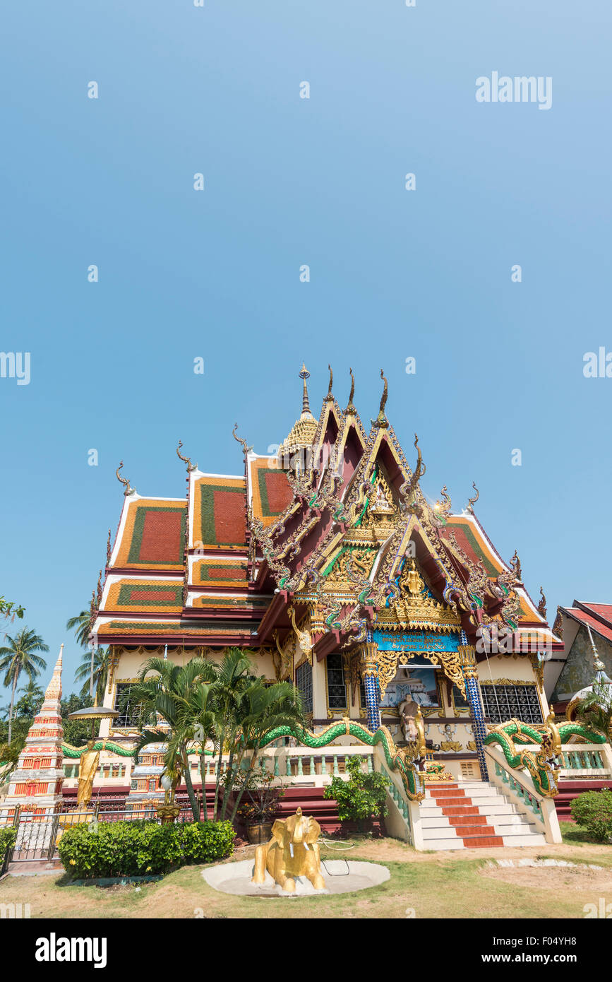 Wat Phra Yai Ko Pan Temple in Ban Bo Phut, Ko Samui, Thailand Stock ...