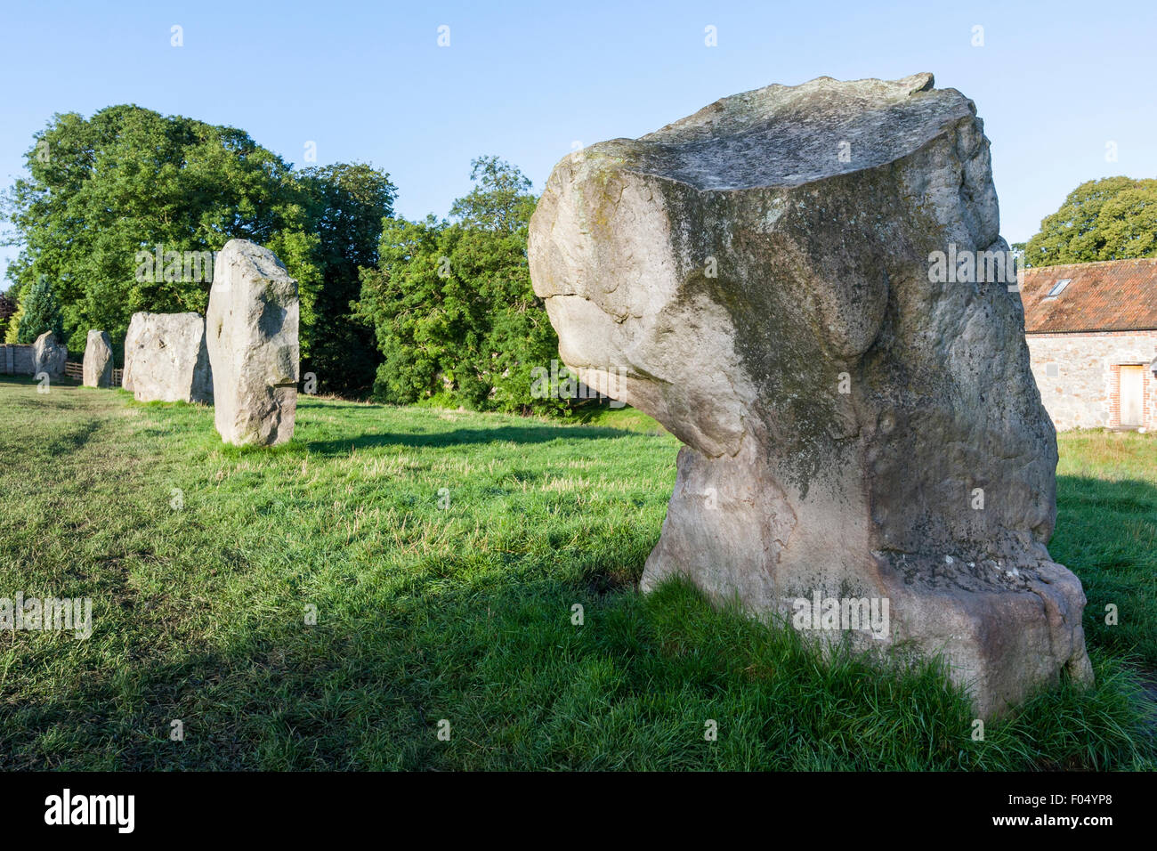 Neolithic henge stone circle hi-res stock photography and images - Alamy
