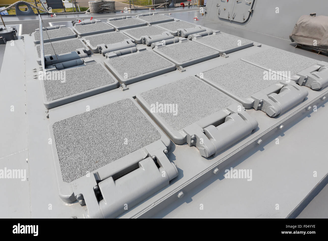 VLS for Submarine Rocket, Orpedo hatch, Japan Maritime Self-Defense ...