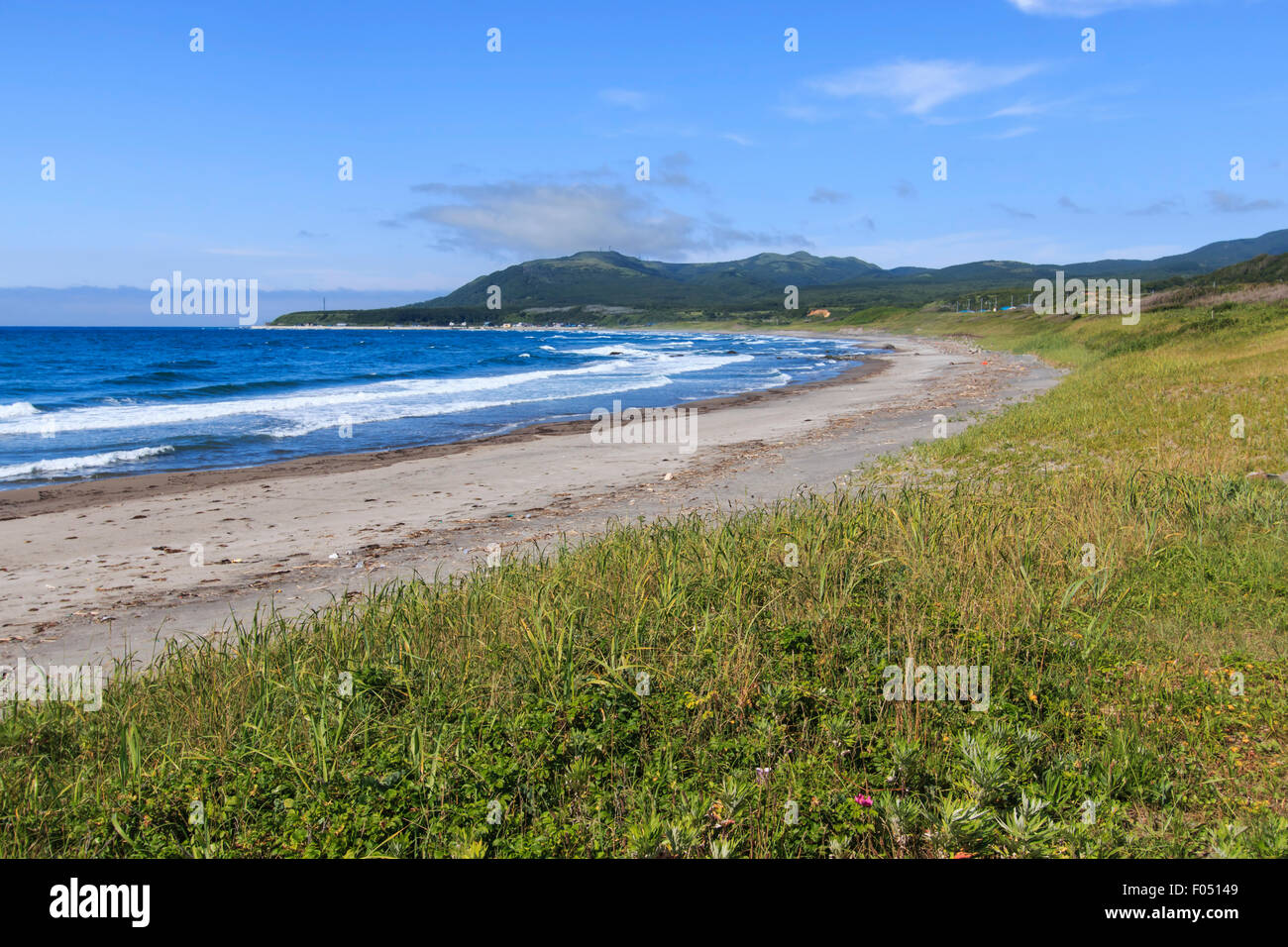 Hokkaido coast in north Japan Stock Photo - Alamy