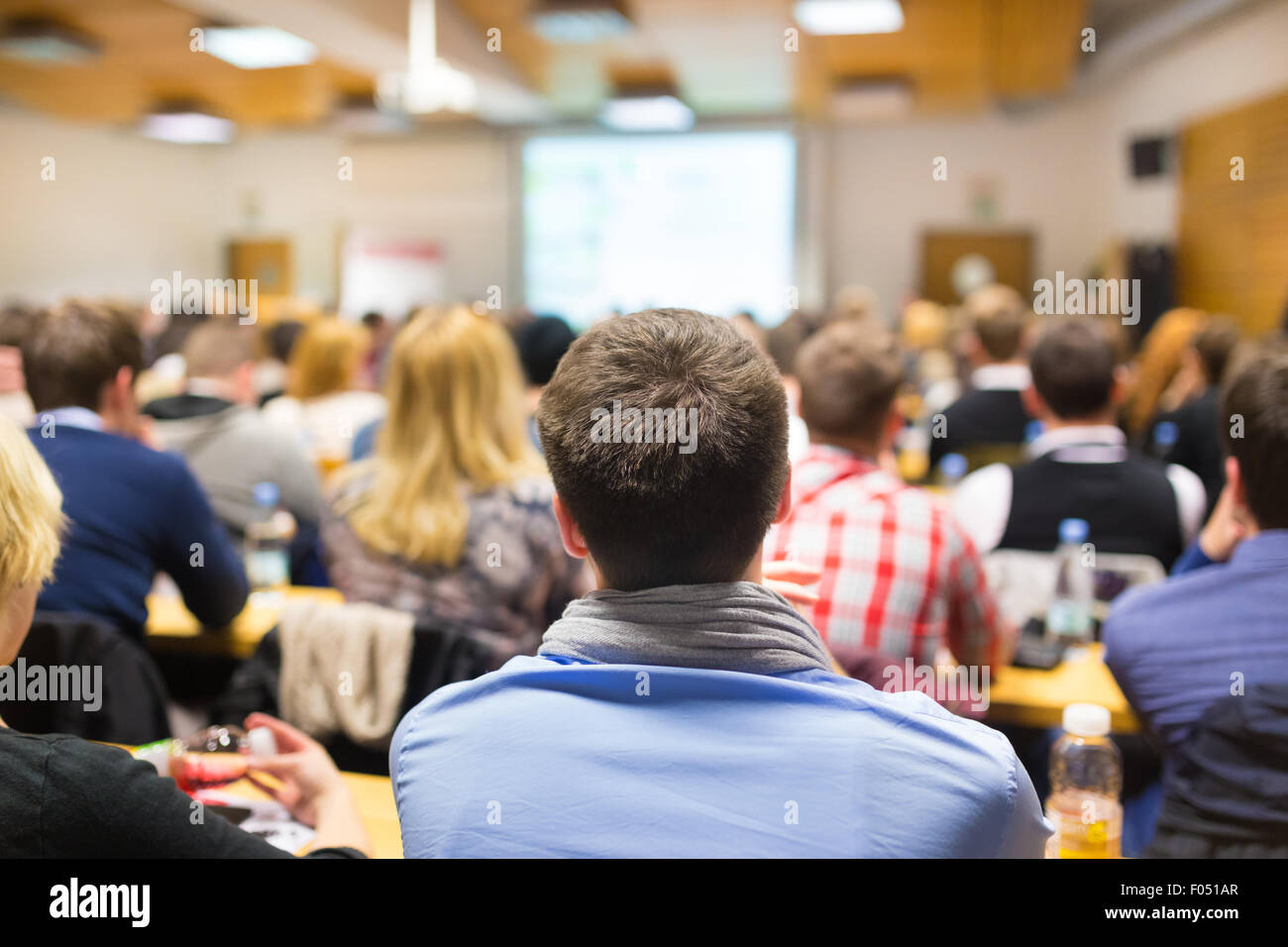 Workshop at university lecture hall Stock Photo - Alamy