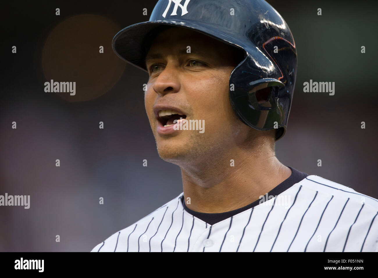 the Bronx, New York, USA. 6th Aug, 2015. Alex Rodriguez (Yankees ...